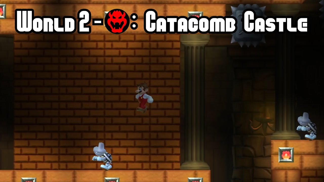 World 2-Castle: Catacomb Castle - YouTube