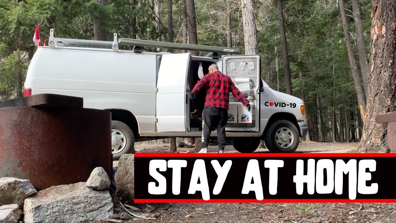 Living Alone In a Van // Staying At Home Is What We Do Best - YouTube