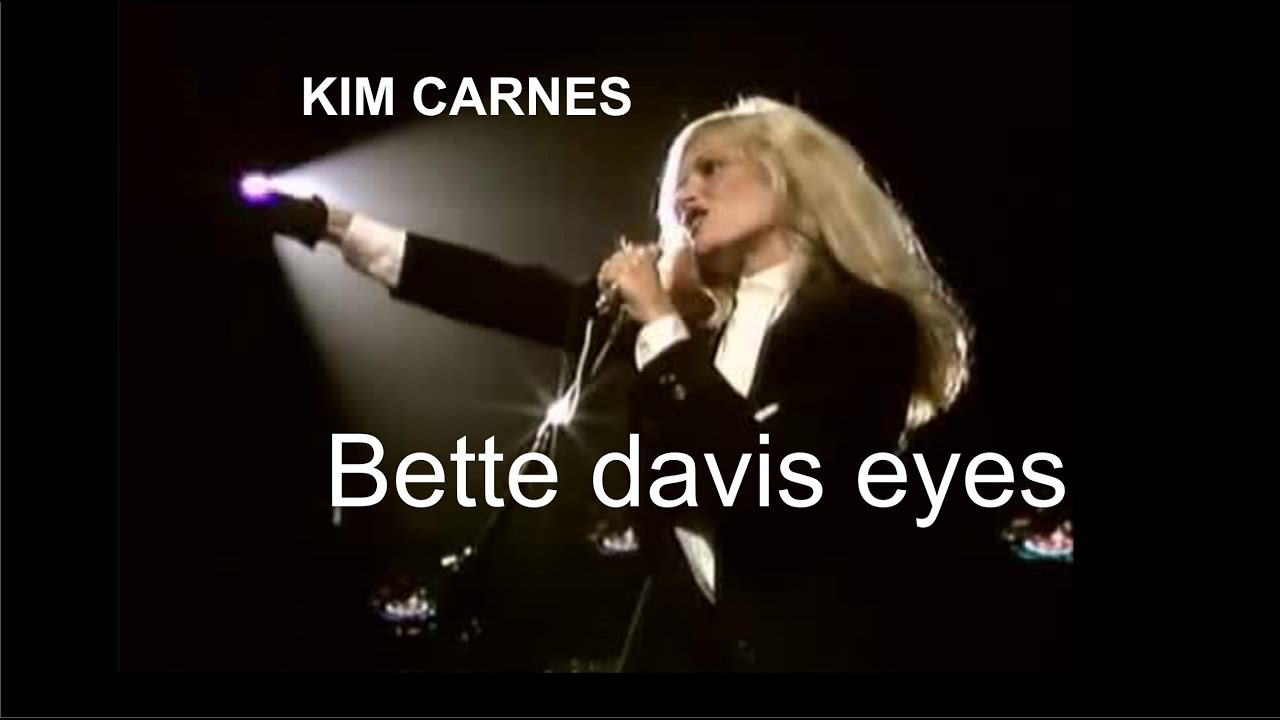 KIM CARNES - Bette davis eyes (1981) - YouTube