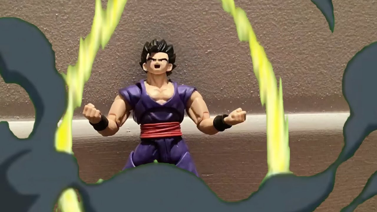 Gohan Training Stop Motion test - YouTube