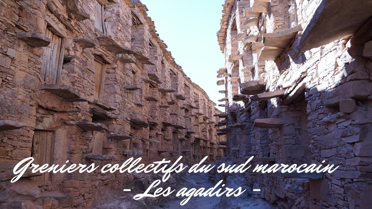 Les impressionnants greniers collectifs (agadirs) du Maroc : Inoumar ...