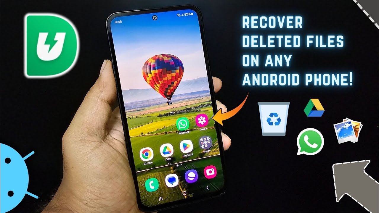 [No Root] How to Recover Deleted Files on Any Android Phone 2025 - YouTube