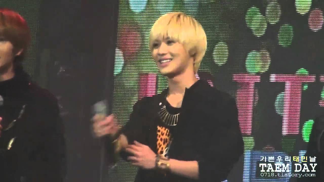 120718 TAEMIN Happy 20th Birthday OH HAPPY T-DAY - YouTube