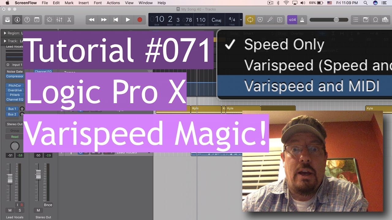 Logic Pro X | Varispeed is Extremely Useful!! - YouTube