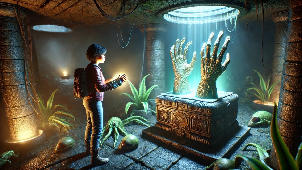 Teenage Human Girl Discovers Alien Gauntlets That Give Her Superhuman ...