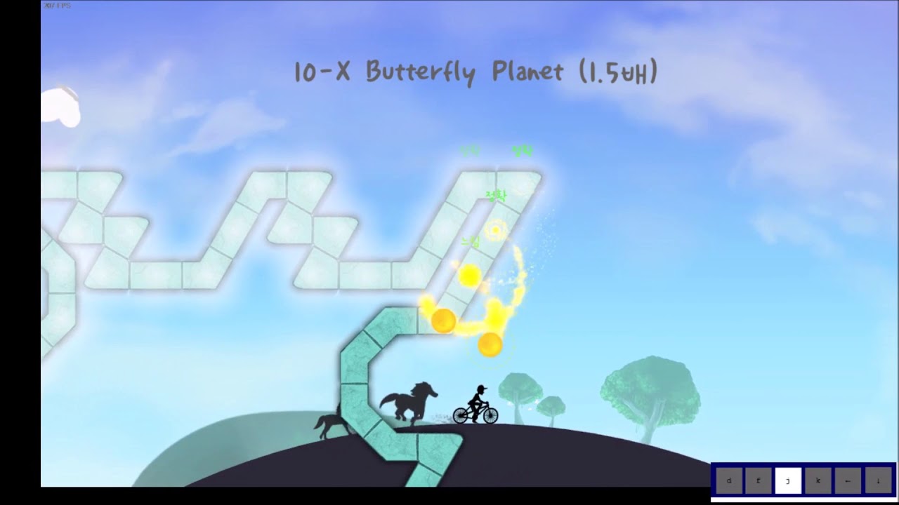 [ADOFAI] 10-x 1.5배속 - YouTube