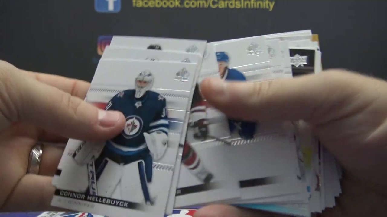 Slappy's 2019/20 Upper Deck Sp Authentic NHL Hockey Box Break - YouTube