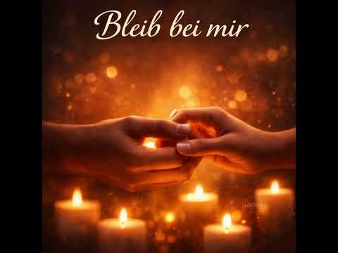 Bleib bei mir“ ist ein leiser, ehrlicher Kuschelrock-Song über Nähe, Halt und das Dableiben.