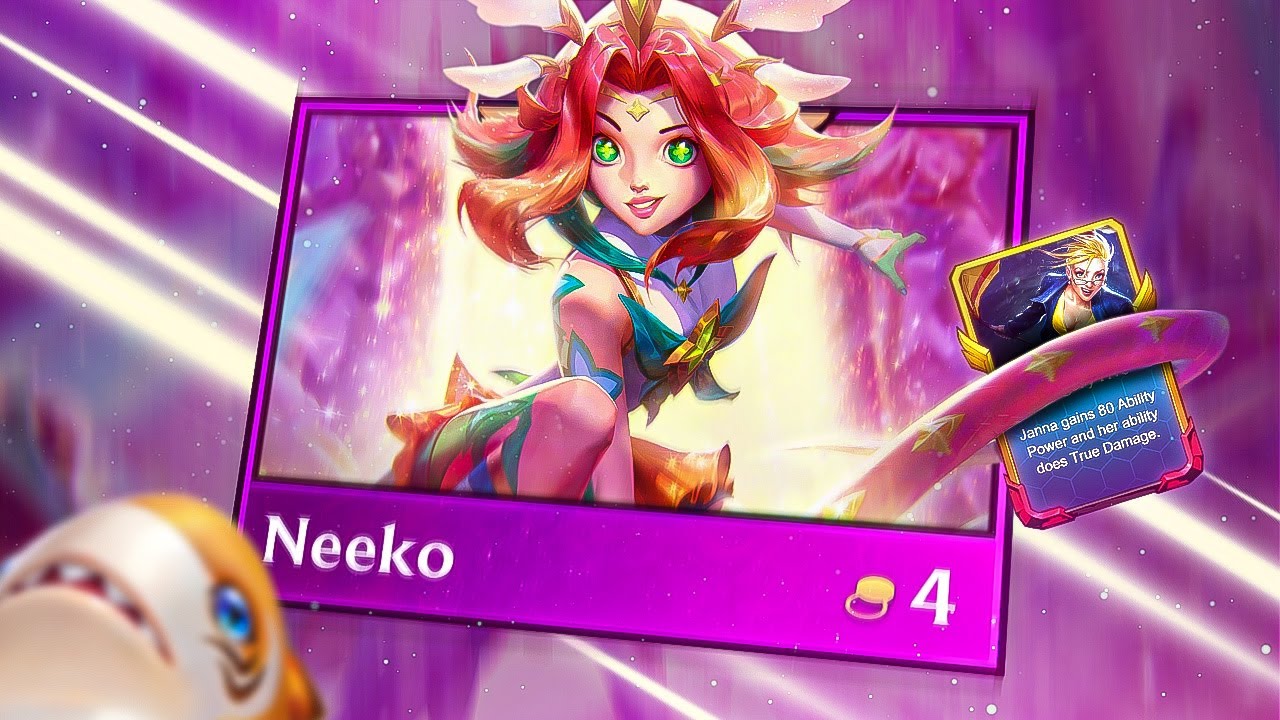 NEEKO IS BUSTED!! One Cast Board Wipe Neeko/Janna Carry - TFT Set 8.5 ...