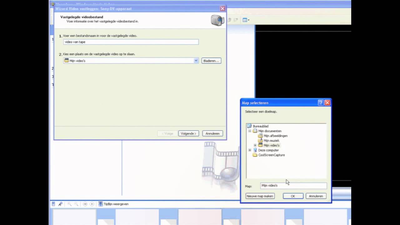 Movie Maker - Importeren van DV camera's - YouTube