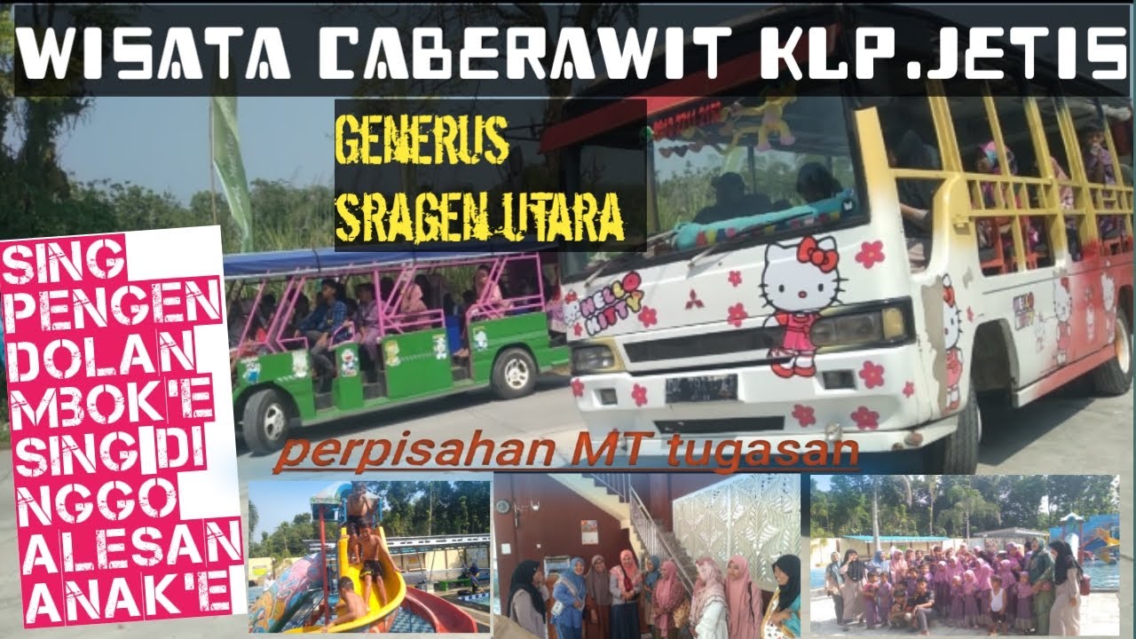 Tayo and Friends, Kereta Mini,Bus Tayo, wisata caberawit feat ibu-ibu ...