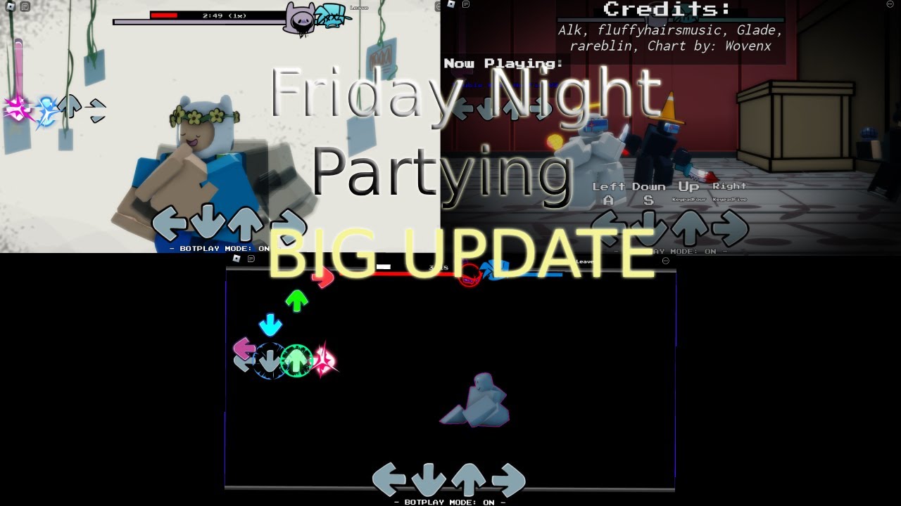 Roblox Friday Night Partying GOT BIG UPDATE AND THAT INSANE - YouTube