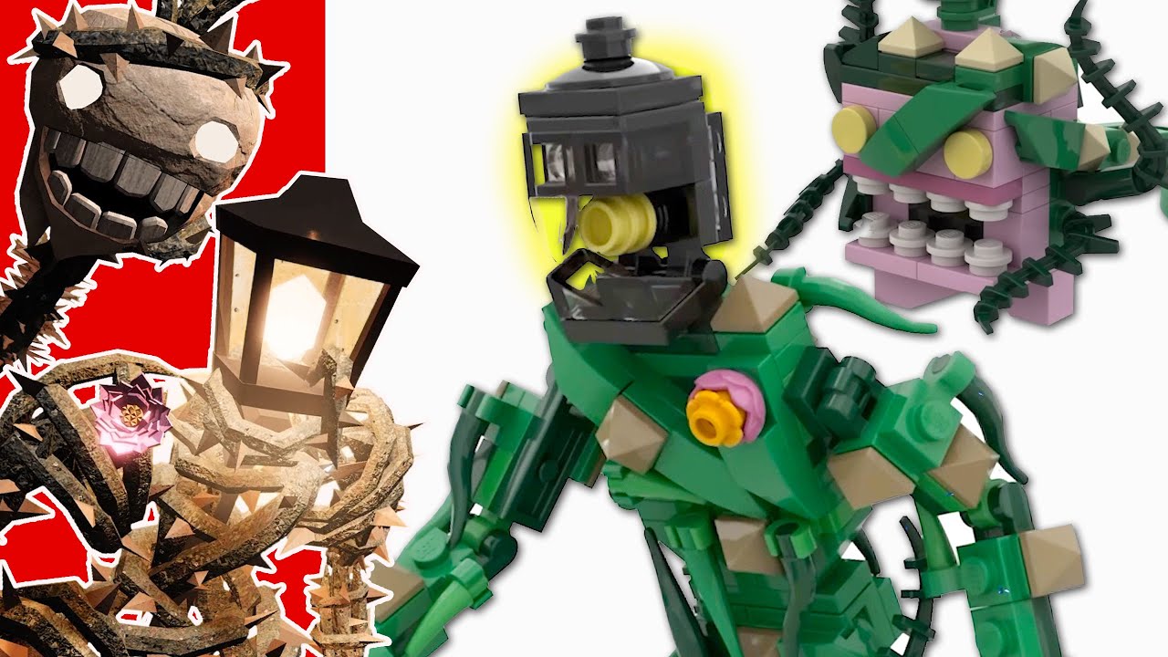 *NEW* DOORS MONSTERS Transform into LEGOS (Roblox) - YouTube