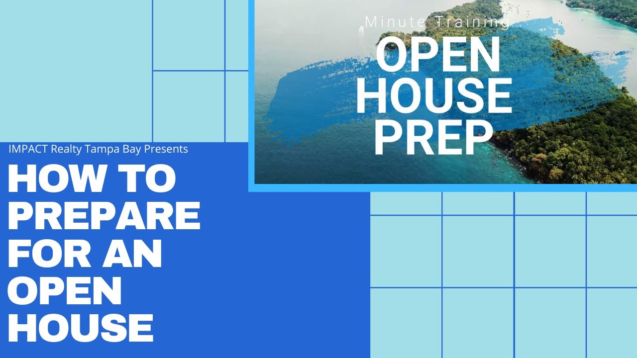 Minute Training - How to Prepare for an Open House - YouTube