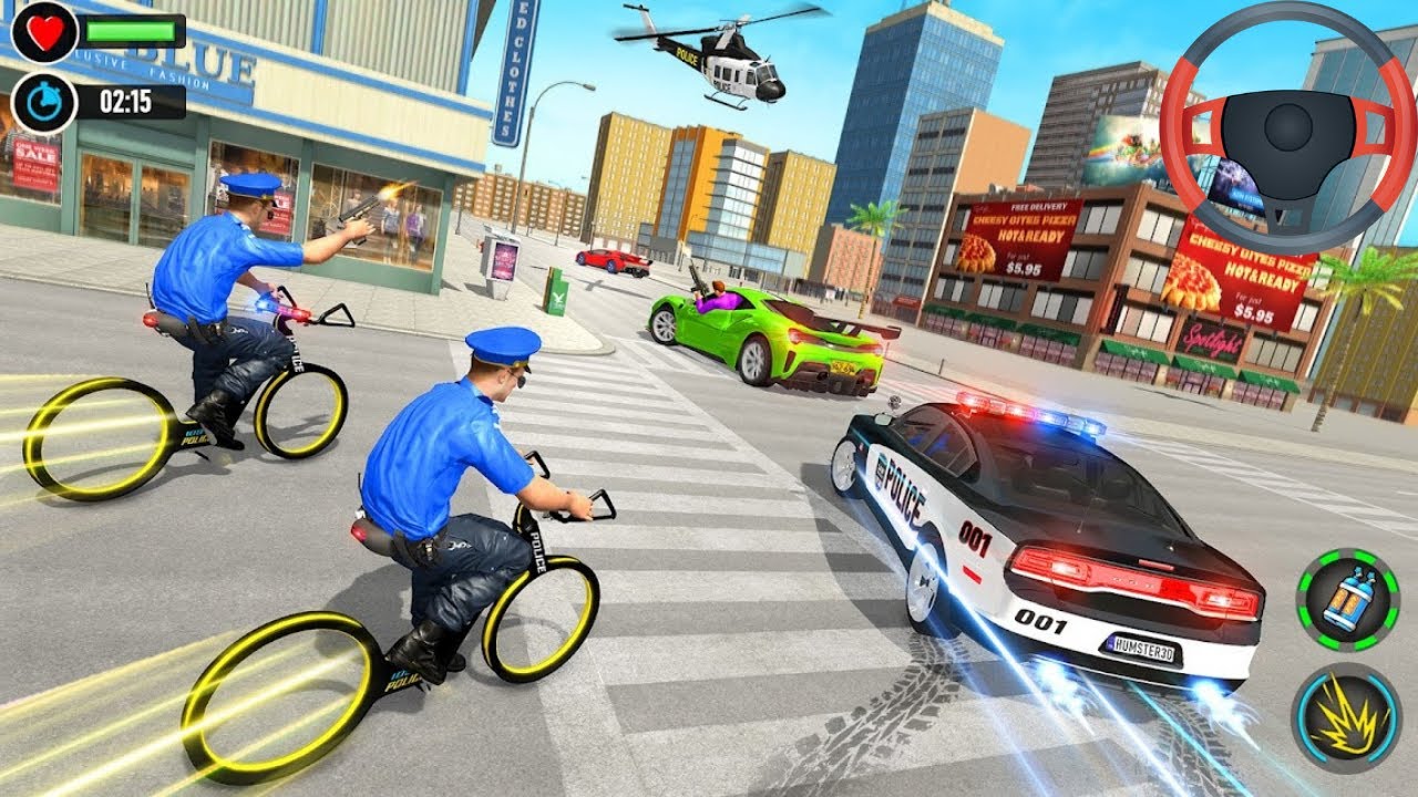 Police MotorBike Chase Game | Police Bike Racing 3D City Simulator ...