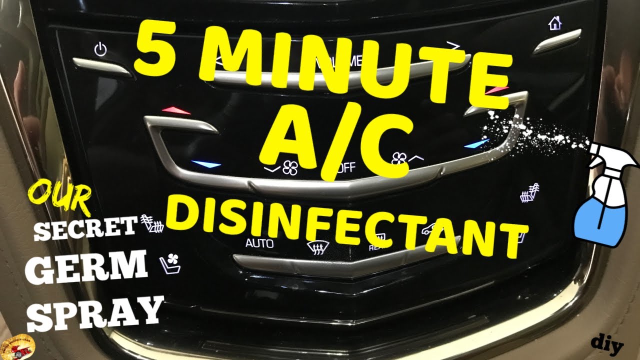 How To SANITIZE Your Car in 5 Minutes....Our SECRET Germ Killing SPRAY ...