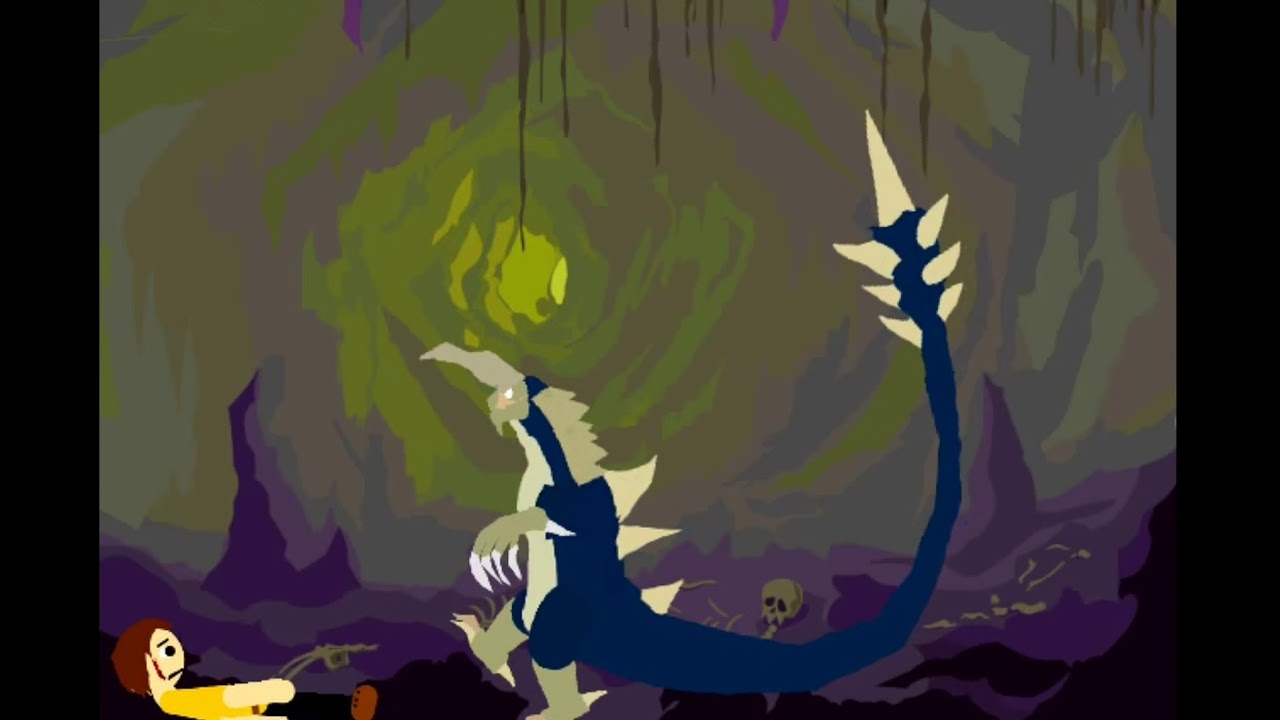 draw cartoon 2 Test animation Kelbeam - YouTube