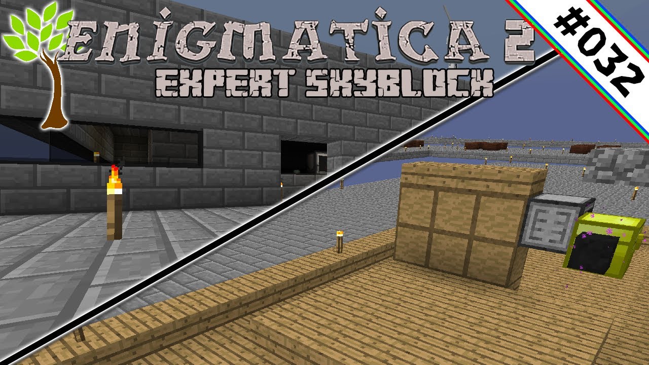 Aus ALT mach NEU 🌳 Enigmatica 2 Expert Skyblock #032 - YouTube
