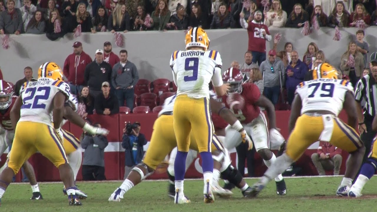 LSU beats Alabama, snaps eight-year drought - YouTube