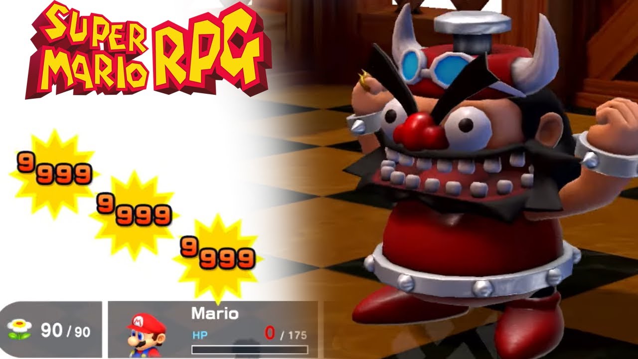 Booster Boss Fight and Ze Cake Post Game Refight - Super Mario RPG ...
