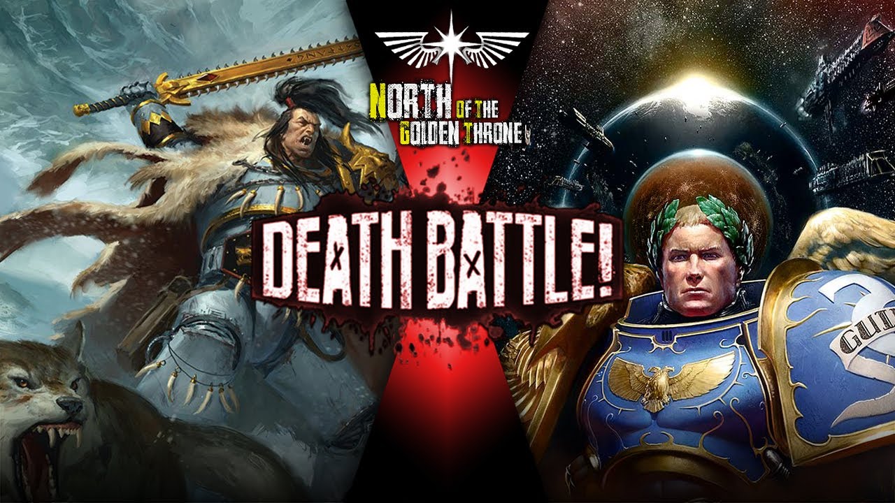 Roboute Guilliman vs Ragnar Blackmane Duel of Heroes - YouTube