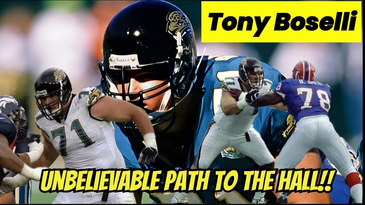 TONY BOSELLI NFL HALL OF FAME CAREER TONY BOSELLI NFL CAREER HIGHLIGHTS ...