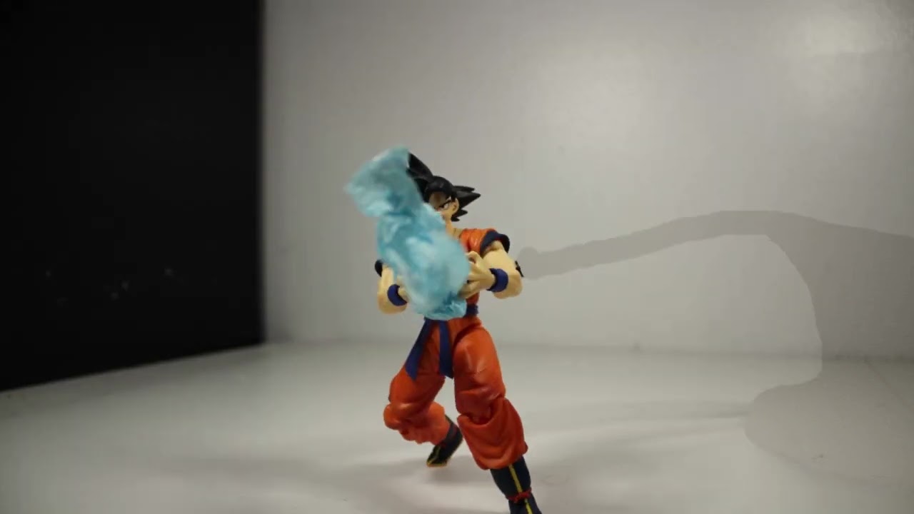 Goku test (Dragon Ball stop motion) - YouTube