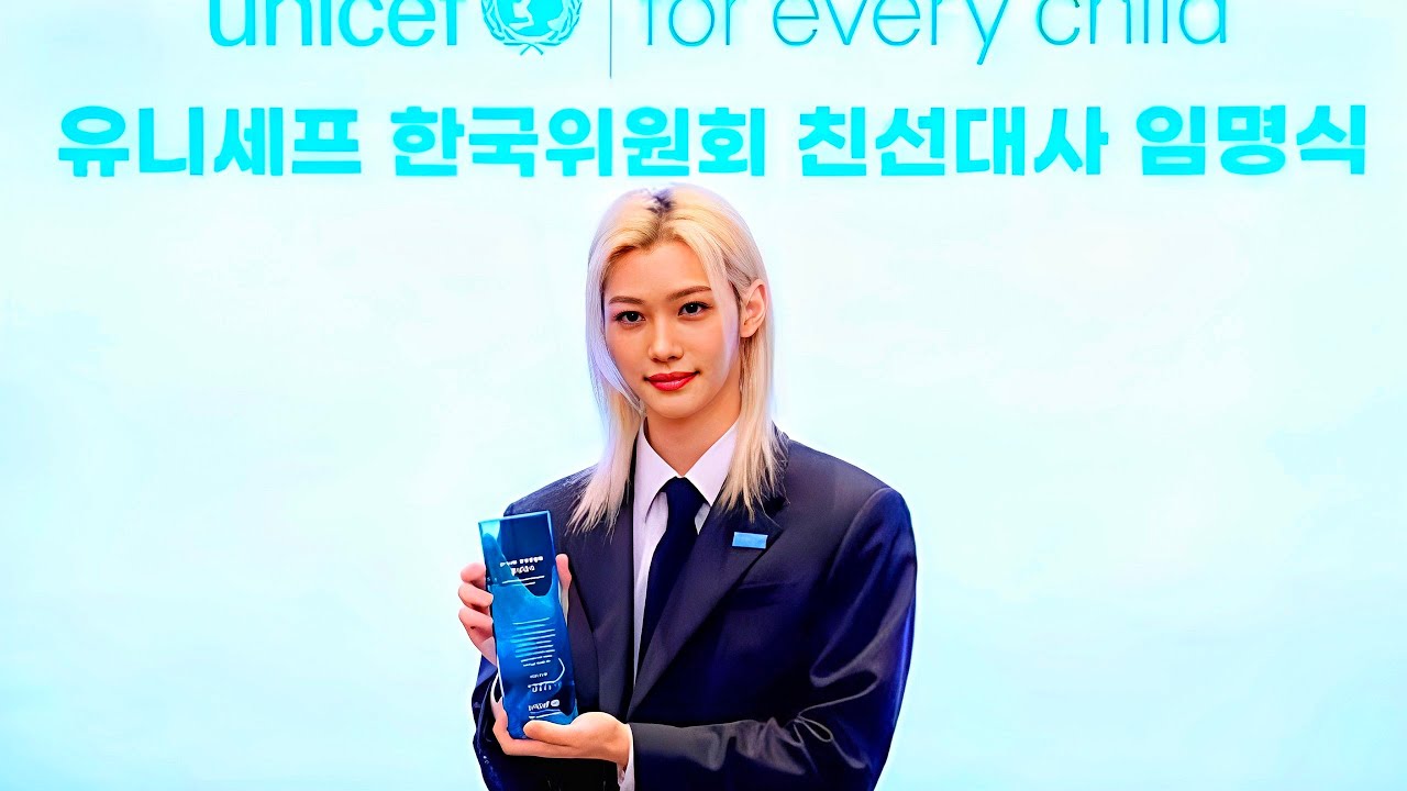 Felix of Stray Kids appointed as UNICEF Korea goodwill ambassador ...