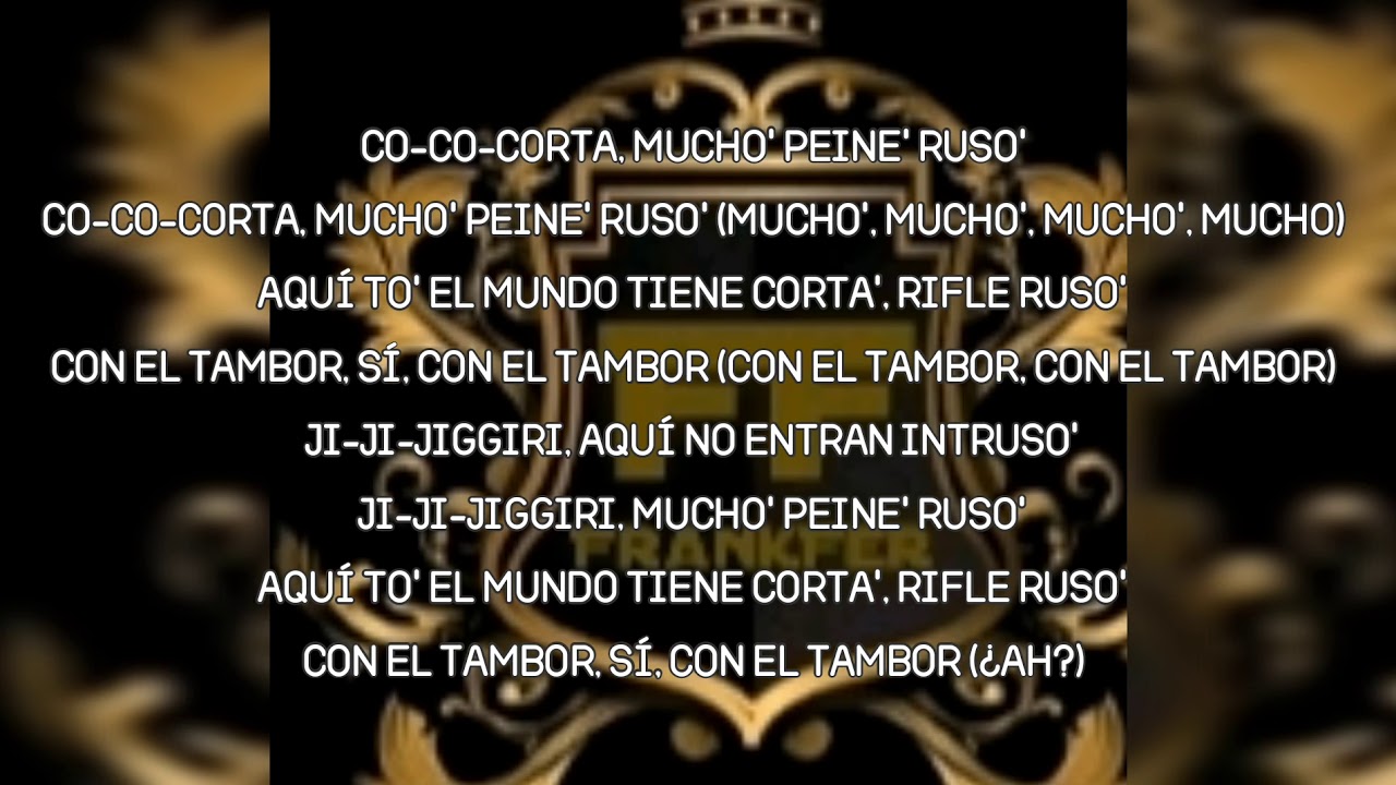 Anuel AA Ft. Tego Calderon - Rifles Rusos (Letra/Lyric) - YouTube