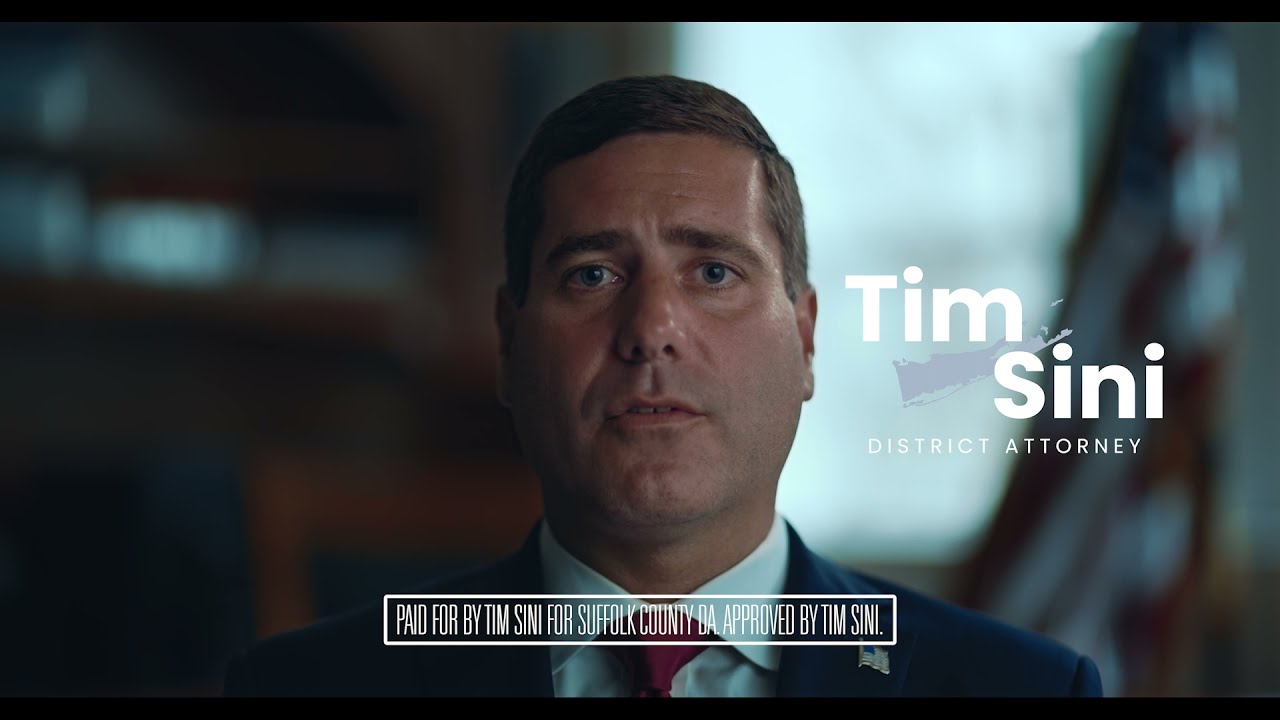 Tim Sini for DA 2021 (Suffolk County NY): It's Personal - YouTube