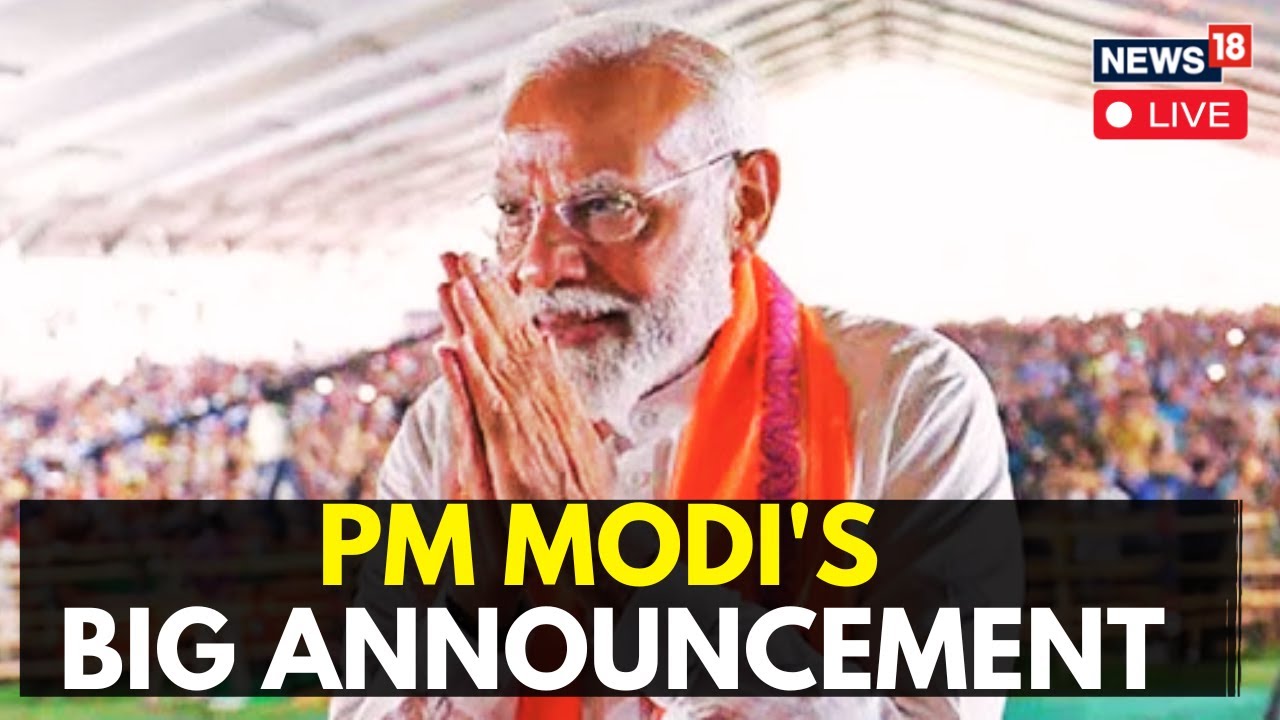 PM Modi News Live | PM Modi Speech Live | PM Modi To Make A Big ...