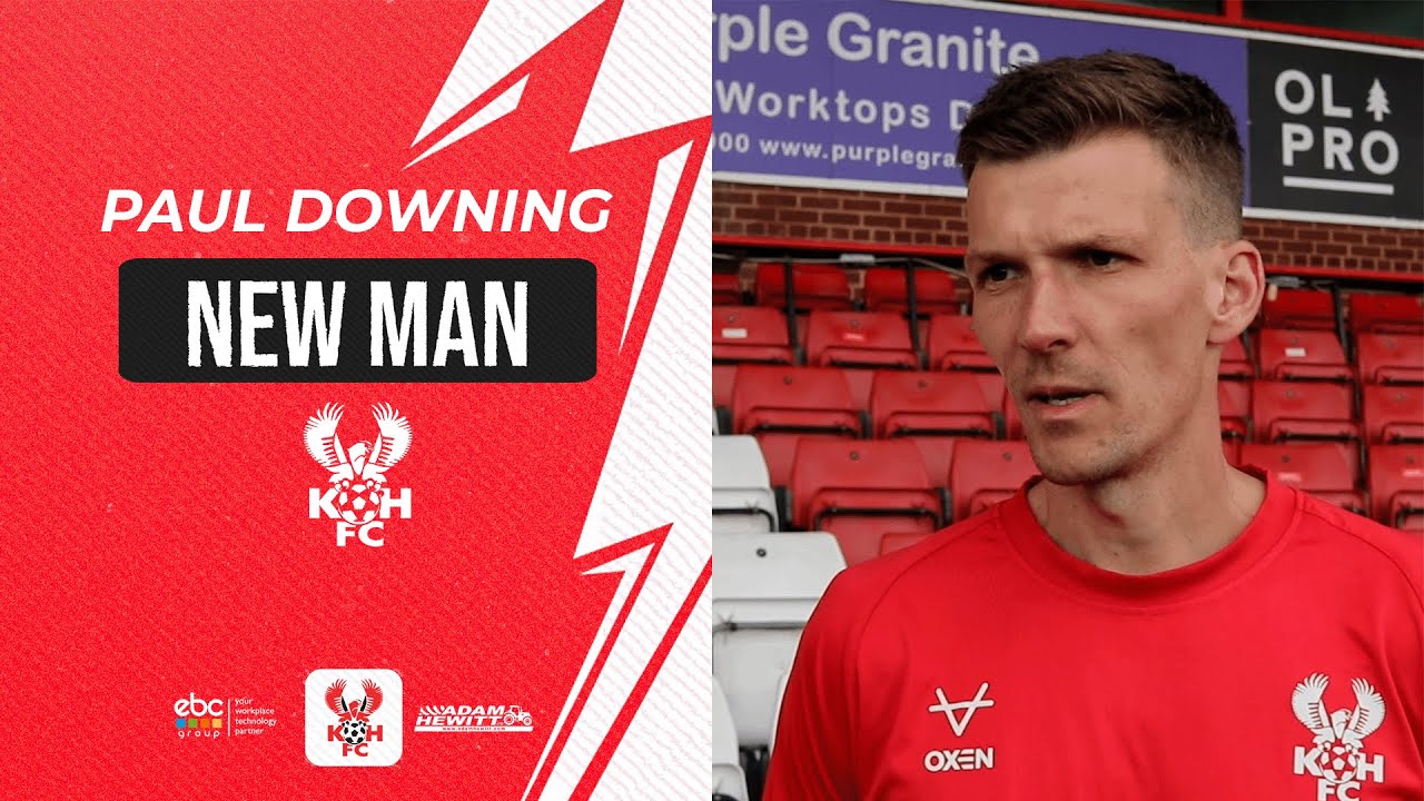 💬 "ITCHING TO START" | Jun 24 | Paul Downing on signing for Harriers ...
