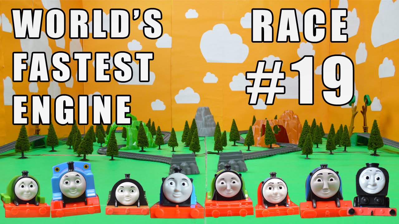 World's Fastest Engine #19: Thomas and Friends Race - YouTube