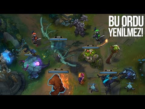 1 Takımda 12 SAVAŞÇI ile Yenilmez takım Yaptık! Vadi Alameti ve ejder bir arada