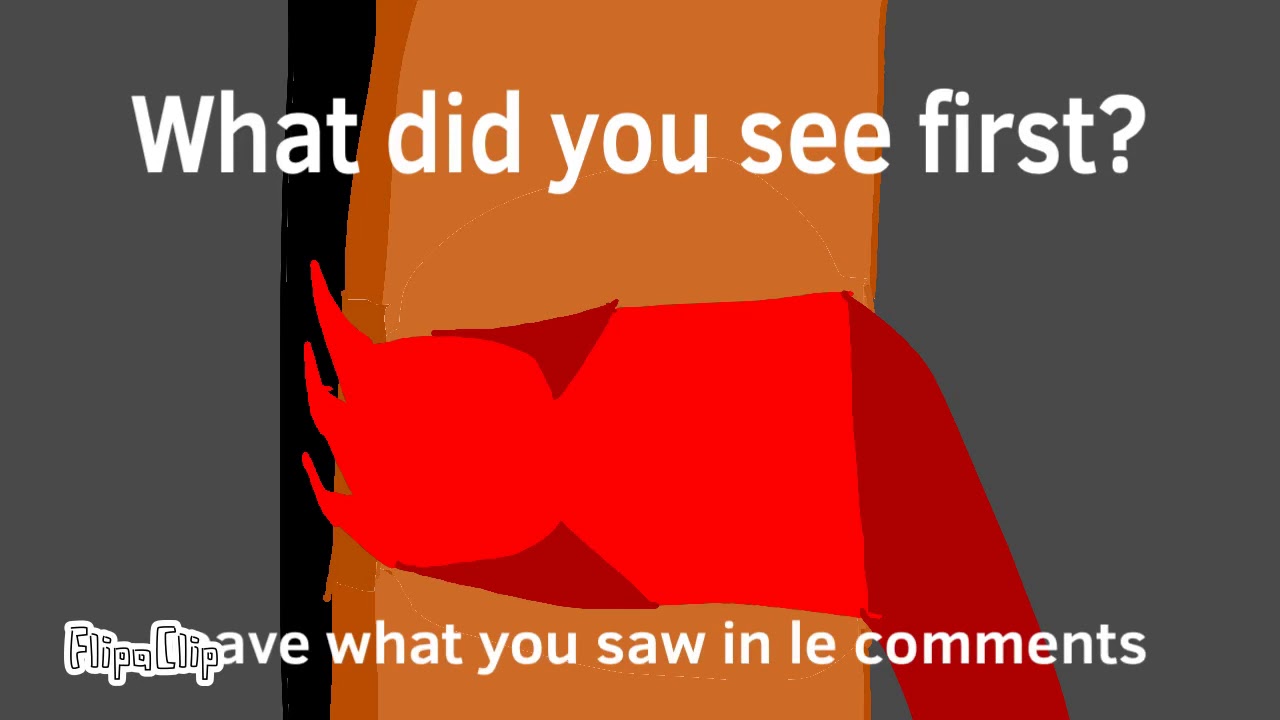 What did u see first - YouTube