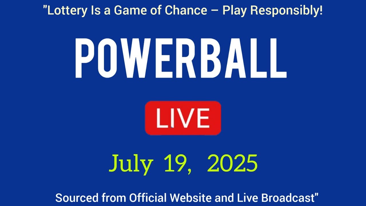 Powerball drawing live Results 19 July 2025 | powerball drawing live ...