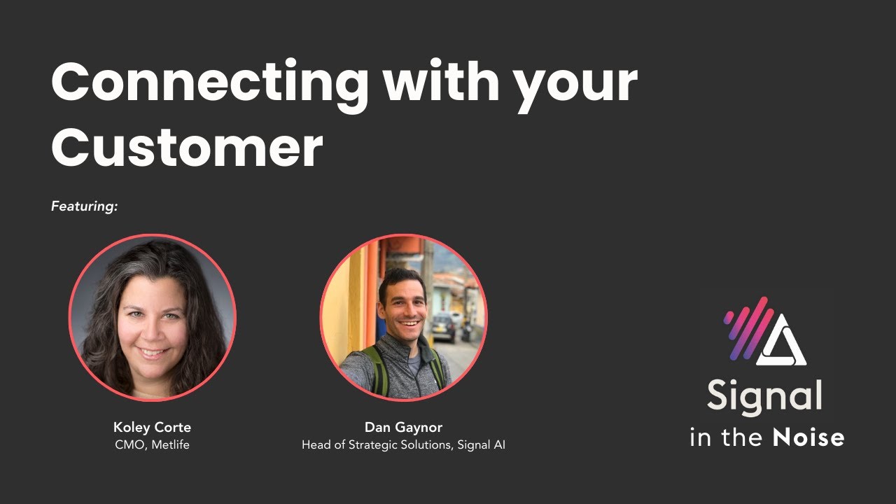 Connecting with Your Customer with Koley Corte at Metlife - YouTube