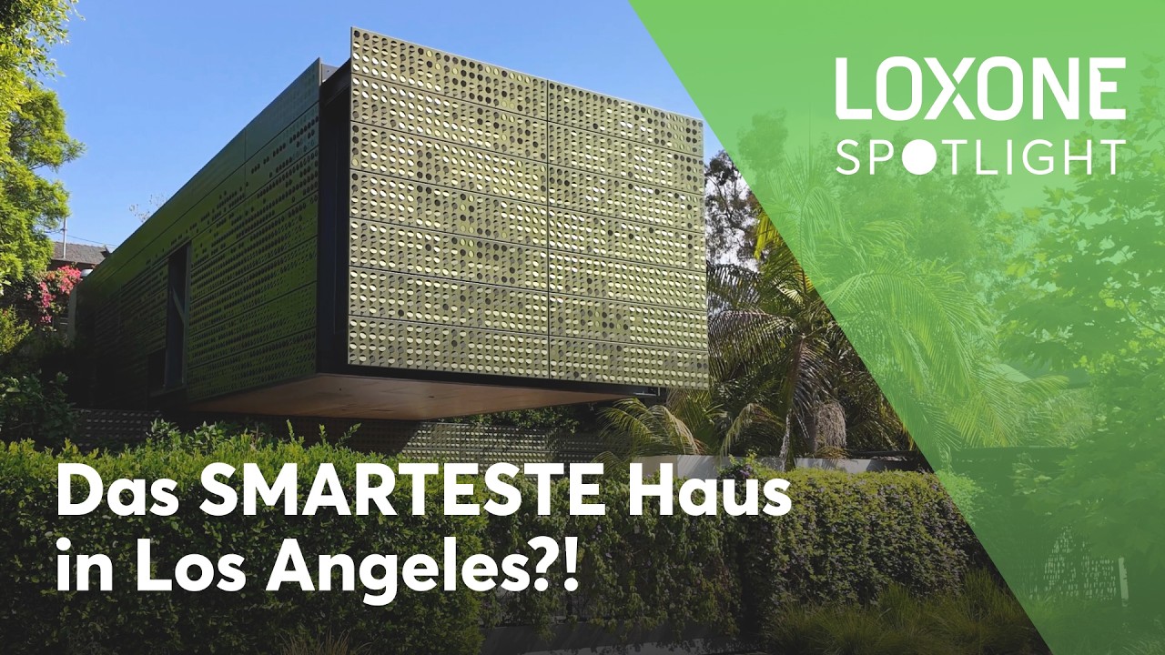 Das INTELLIGENTESTE Haus in Los Angeles?! | Loxone Spotlight [4k] - YouTube