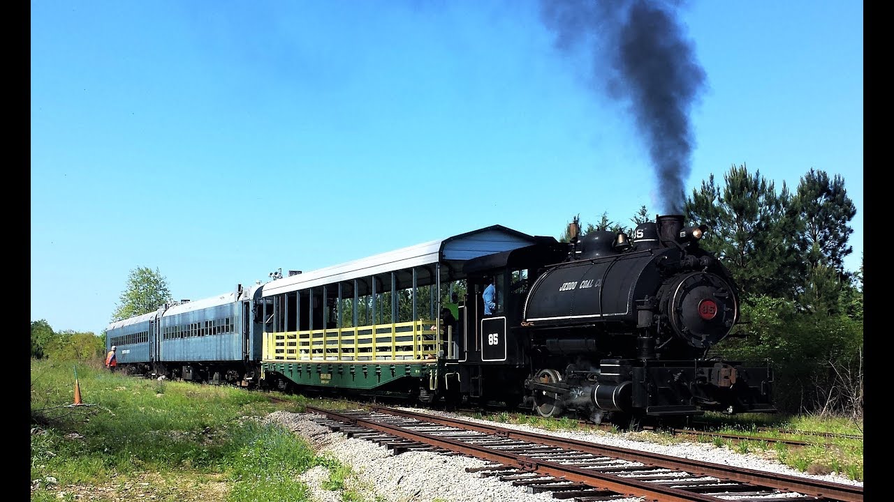 The Jeddo Coal Co Steam Locomotive 85 At Winnsboro SC On The Rockton ...