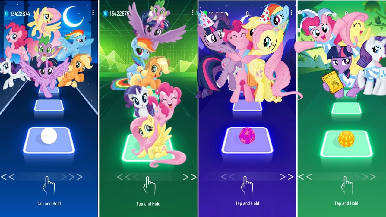 Mlp Family Song TilesHopEDMRush Gameplay on YouTube #mlp #mylittlepony ...