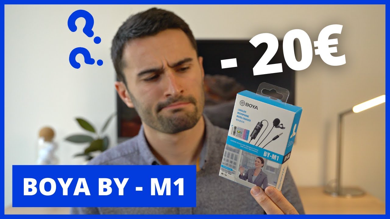MICRO BOYA BY - M1 : Unboxing, installation & Test COMPLET - YouTube