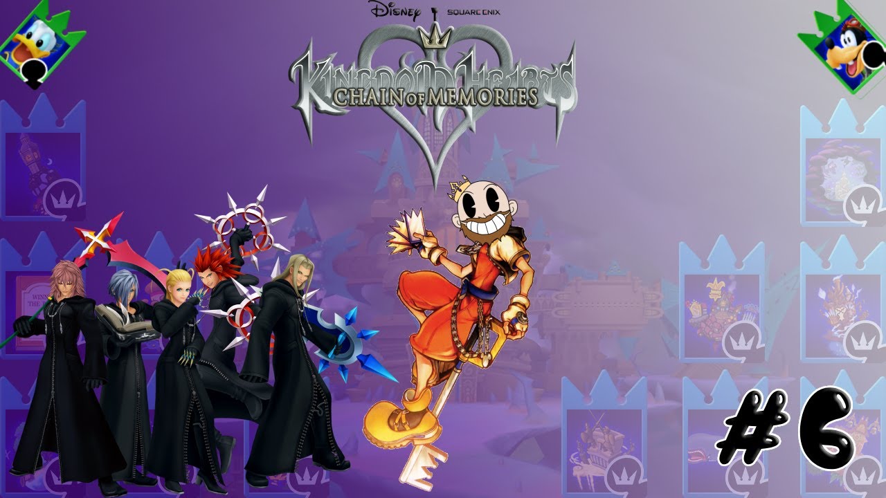 My Old Nemesis | Lets Play | Kingdom Hearts: Chain Of Memories Ep.6 ...