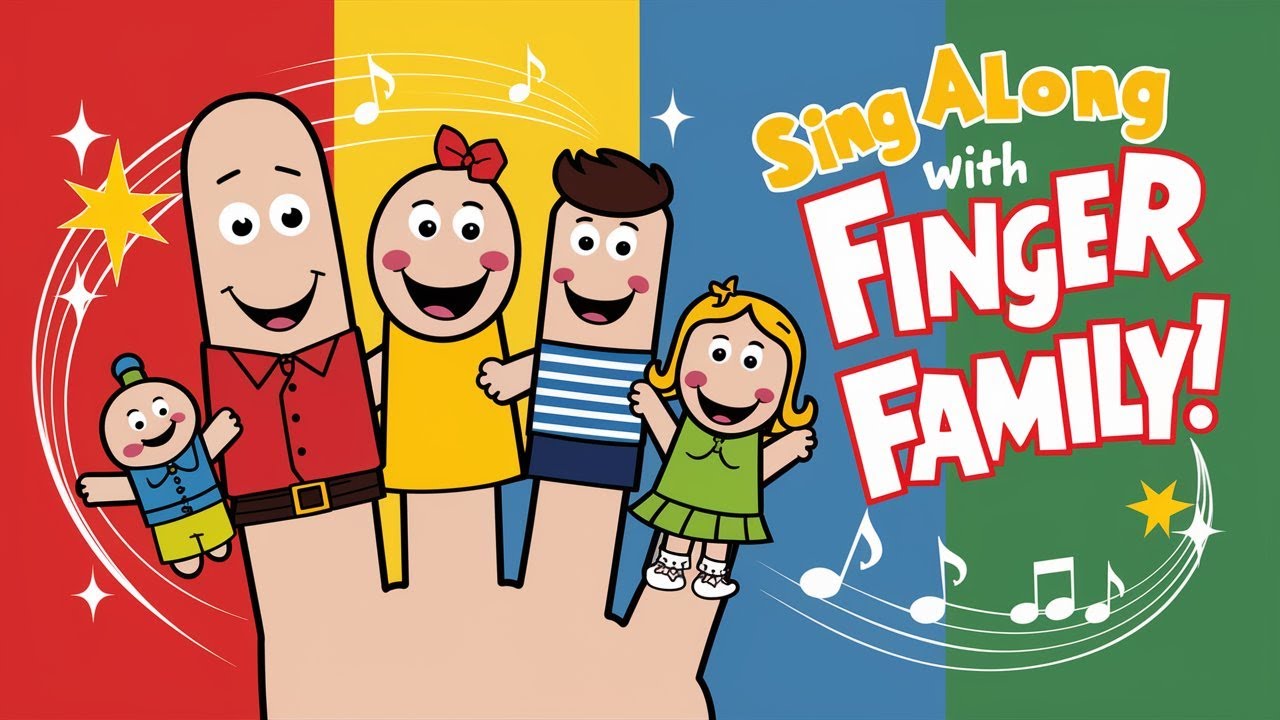 Finger Family | Sing Along With Finger Family | Nursery Rhymes & Kids ...