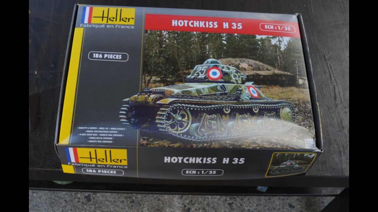Inbox Review of the 1/35 Scale Hotchkiss H35 Model Kit from Heller ...