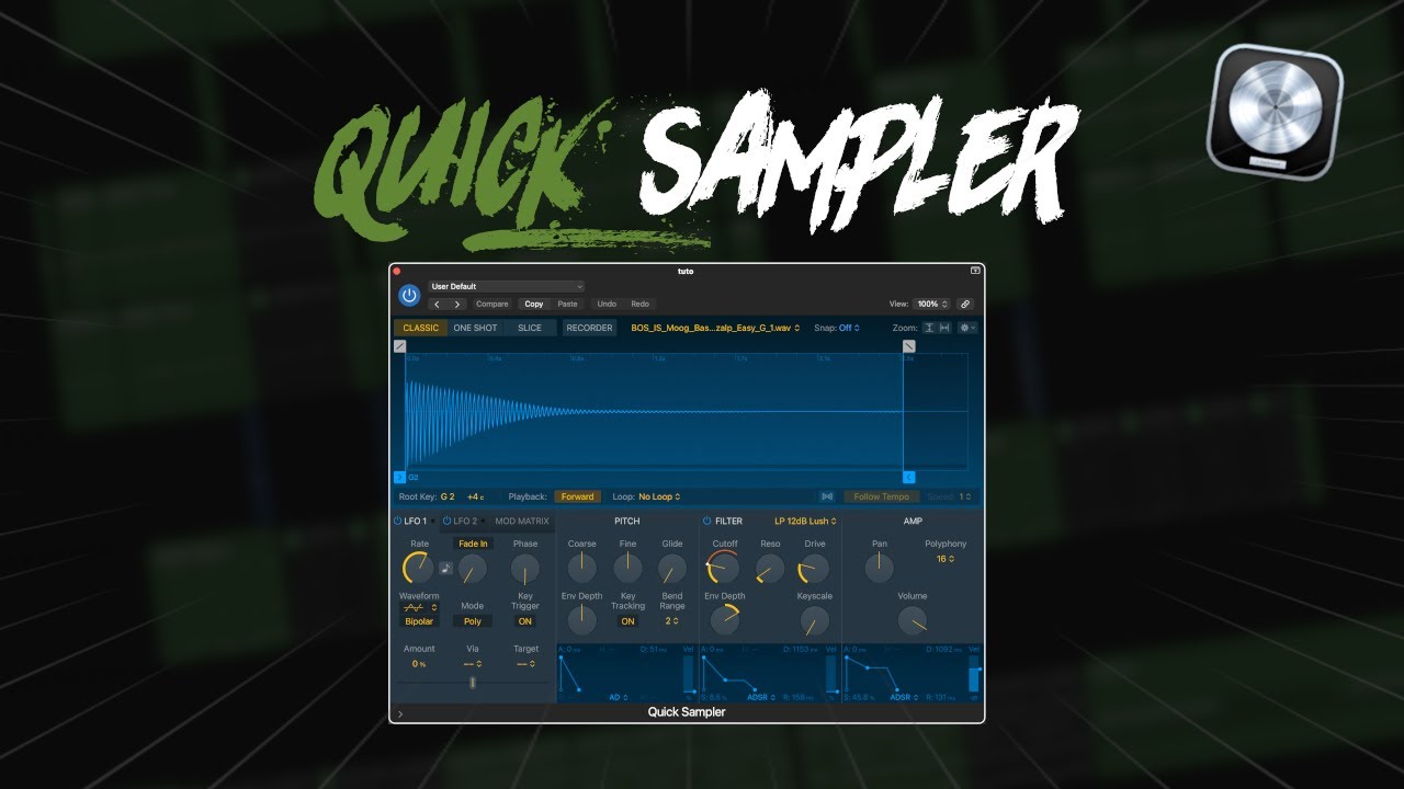 COMMENT CRÉER UN INSTRUMENT MIDI ! (Sampler Logic Pro) - YouTube