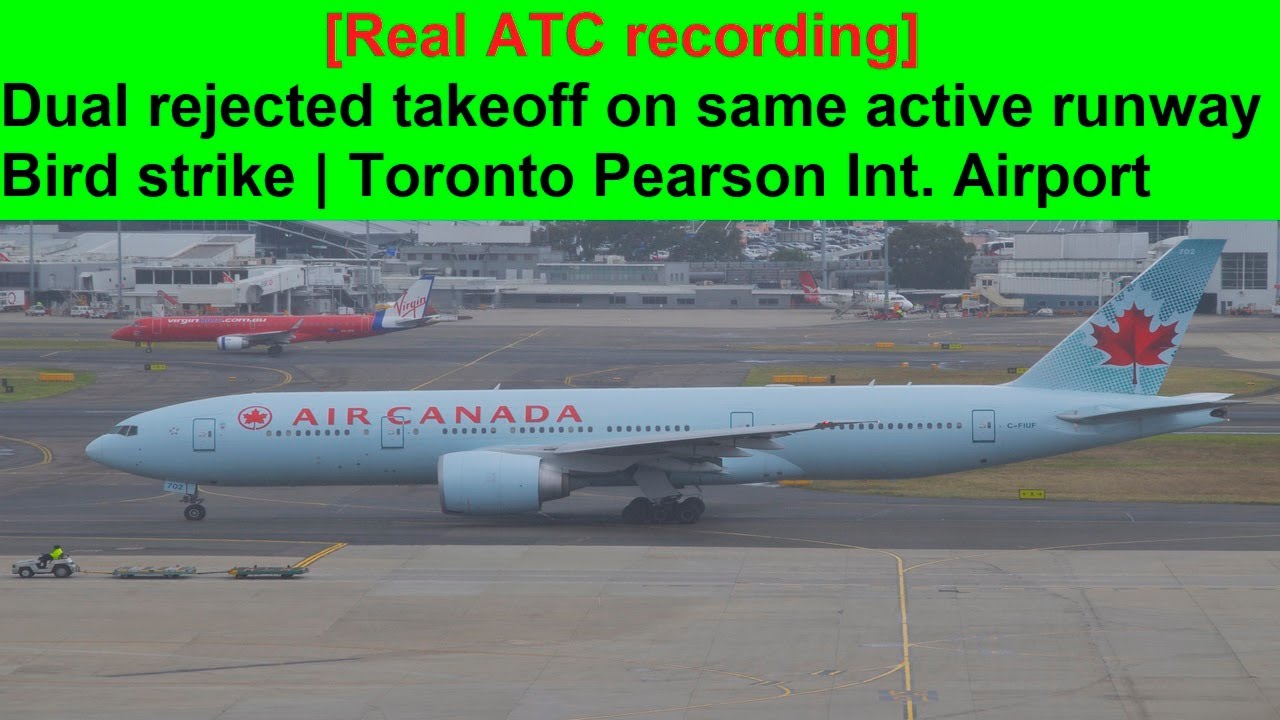 [Real ATC ] Rejected takeoff by 2 aircrafts on same active runway ...