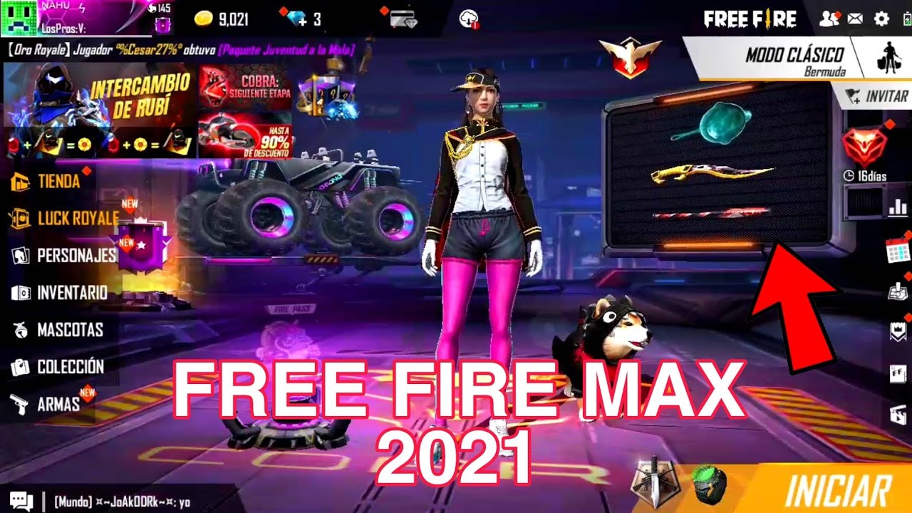 📱¡FREE FIRE MAX 2021! J7 2016 - YouTube