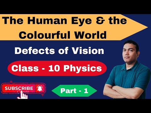 The Human Eye and Colourful World | Defects of Vision | Part -1 ...