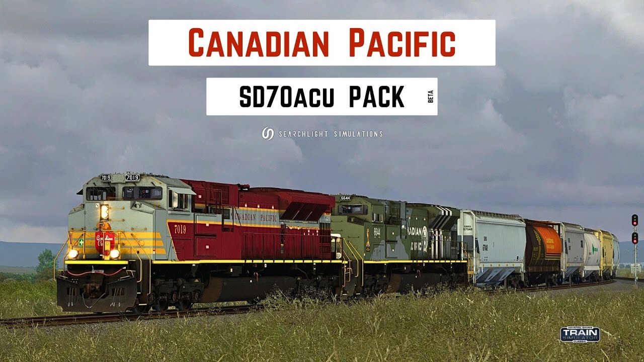 Train Simulator | Searchlight Simulations CP SD70ACU Pack | BETA | # ...