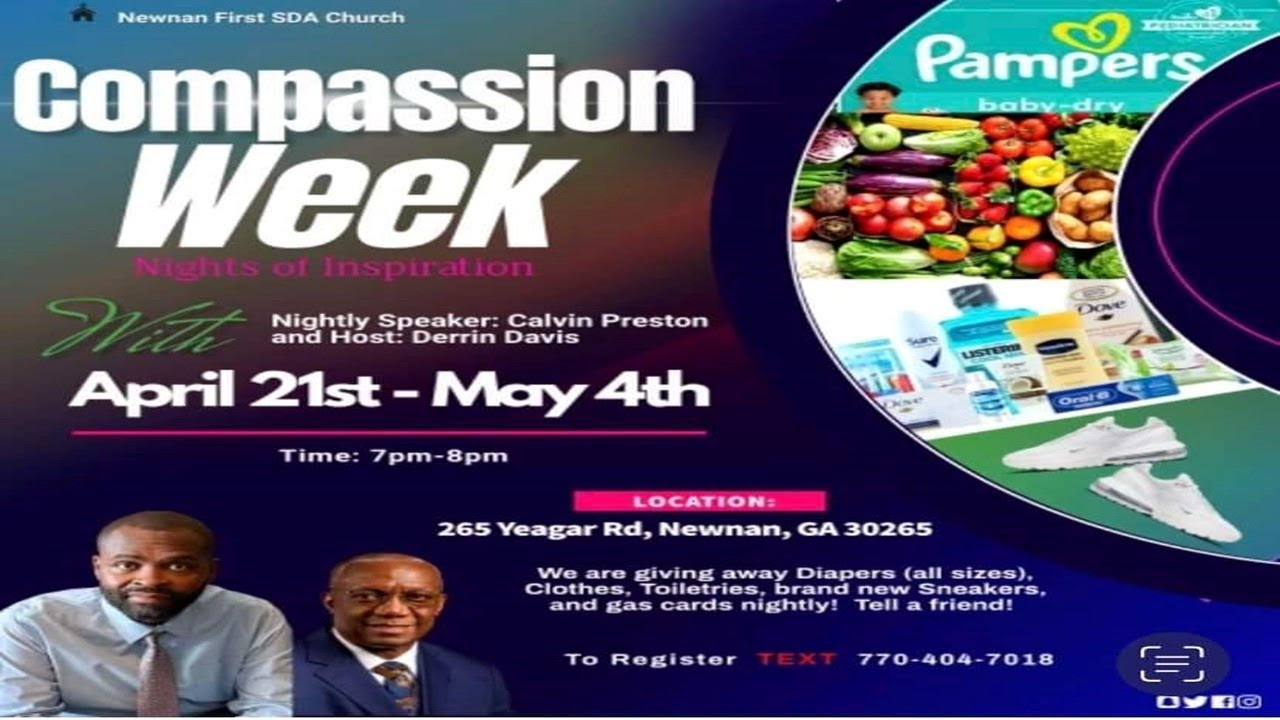 "The Best Things In Life Are Free", Compassion Week Service, April 21 ...